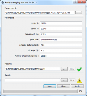 pySAXS, an Open Source Python package and GUI for SAXS data treatment - IRAMIS