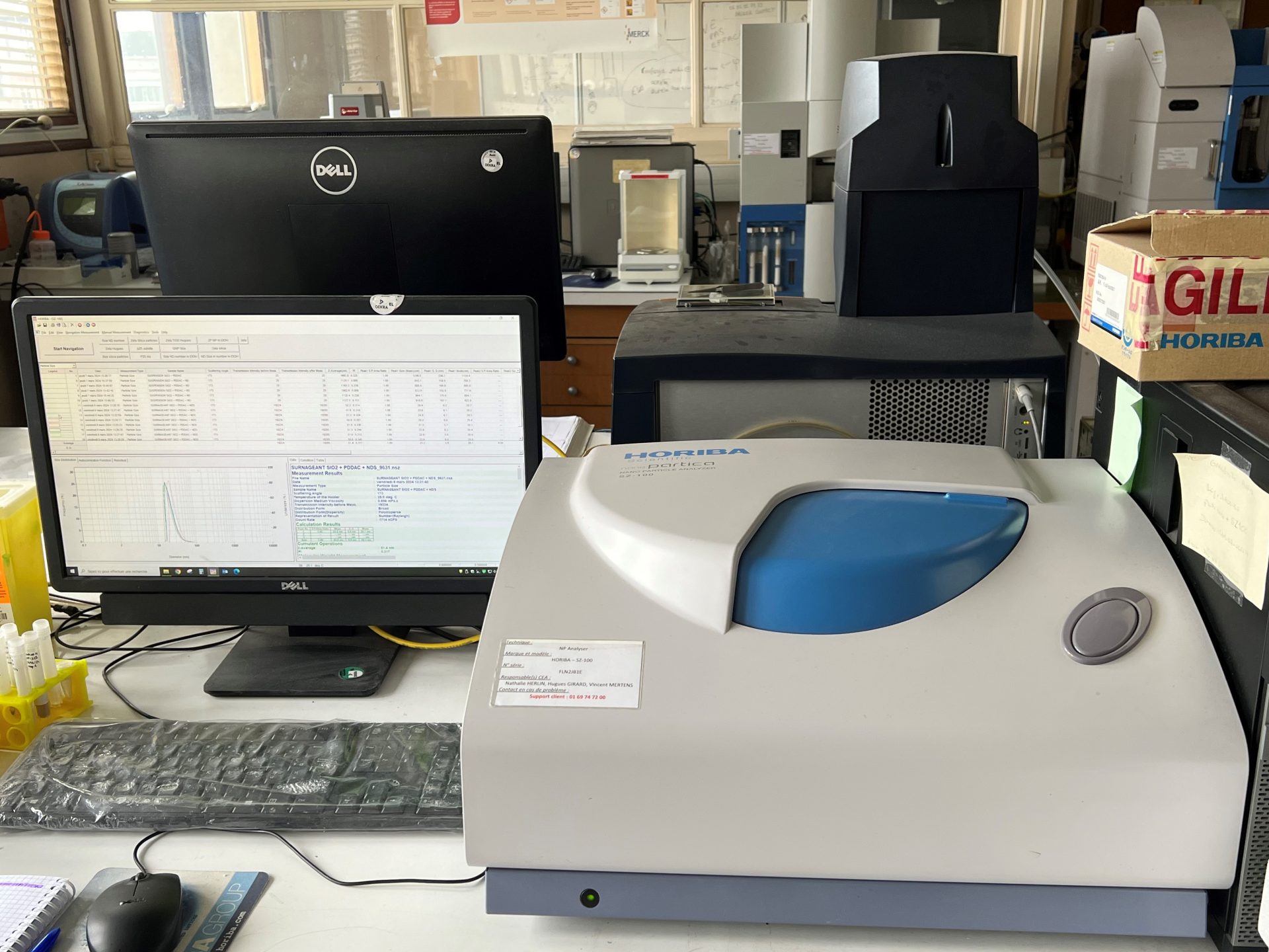 Dynamic Light Scattering - IRAMIS